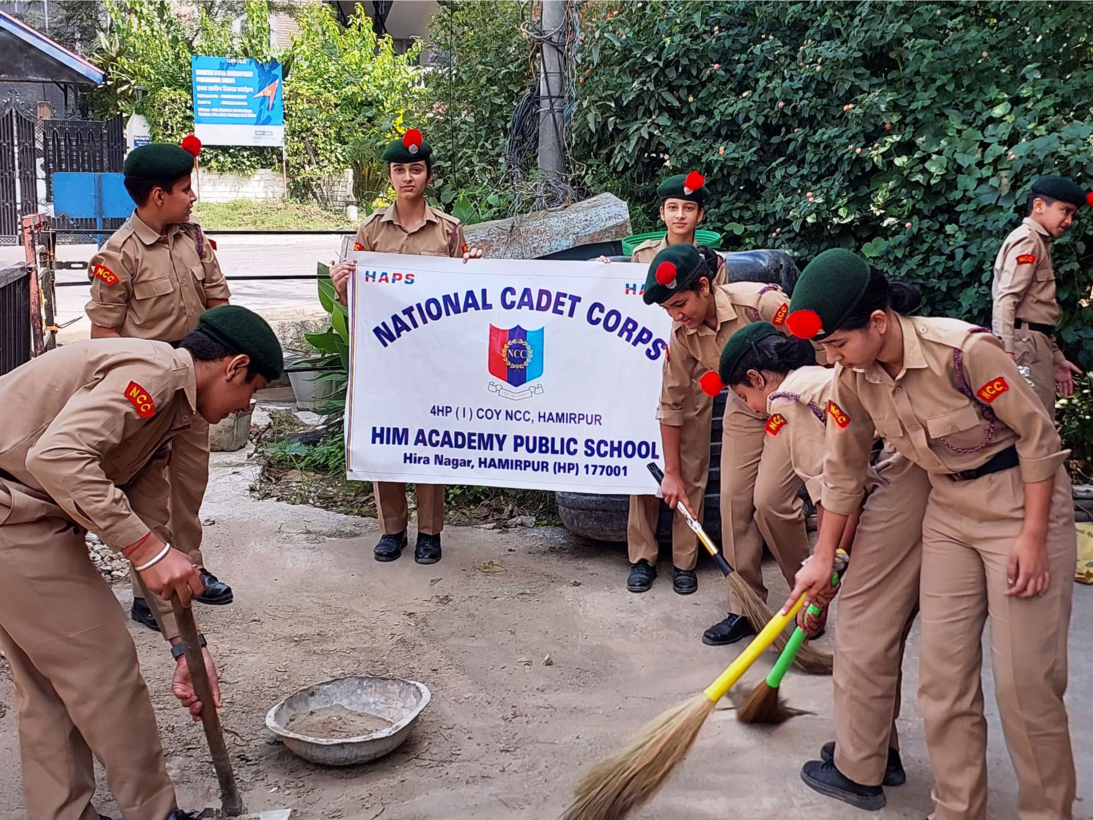 NCC Activities - Him Academy Public School